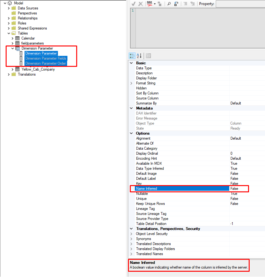 Como criar uma tabela de field parameters em Direct Lake – PBI Portugal